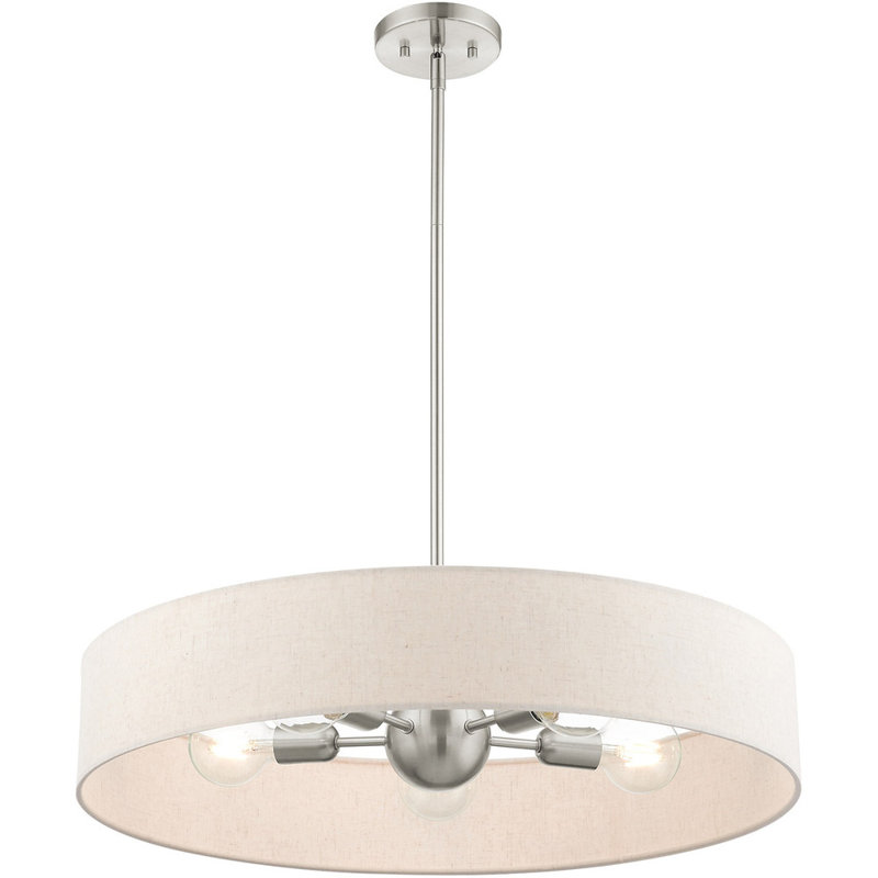 Lighting Lumens 5 - Light Drum Chandelier | Wayfair