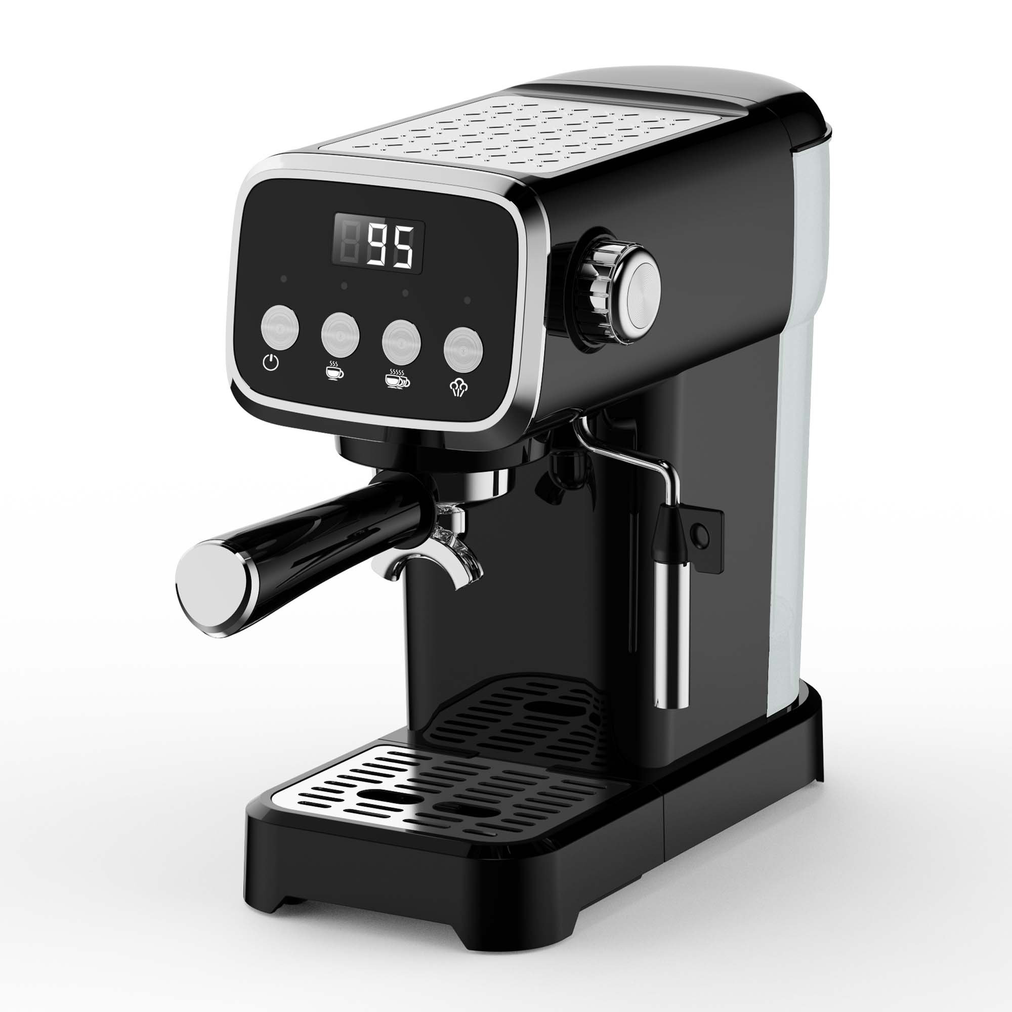 Que Linda Stationery Shop 20 Bar Slim Vertical Espresso Machine With ...
