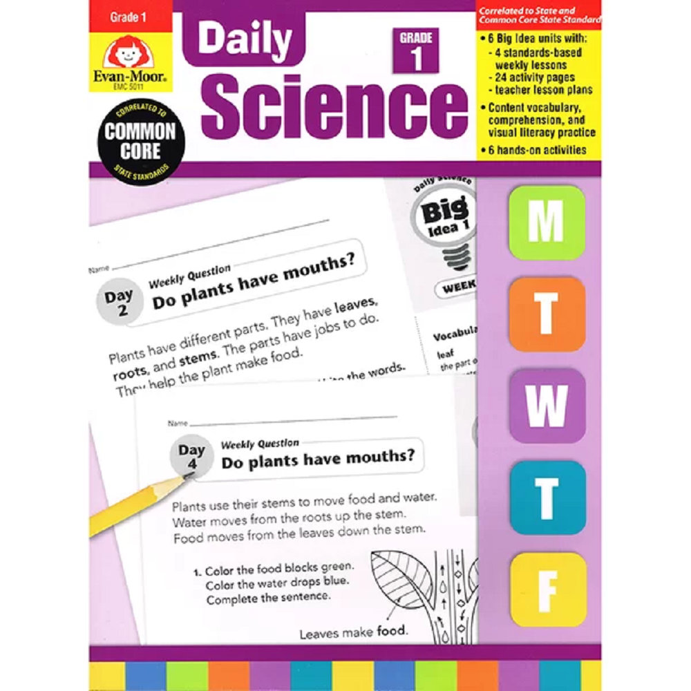 Evan-Moor Daily Science Grade 1 Book | Wayfair