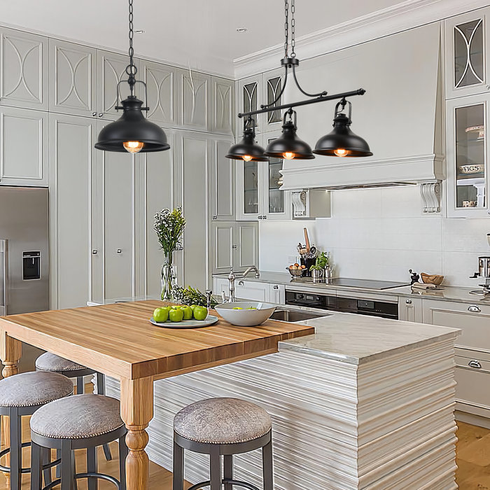 Williston Forge Waynetown 1 - Light Black Single Pendant & Reviews ...