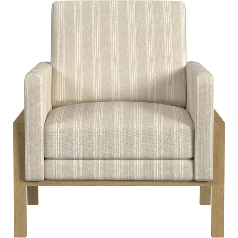 Latitude Run® Wood Frame Accent Chair ,Accent Chairs For Living Room ...