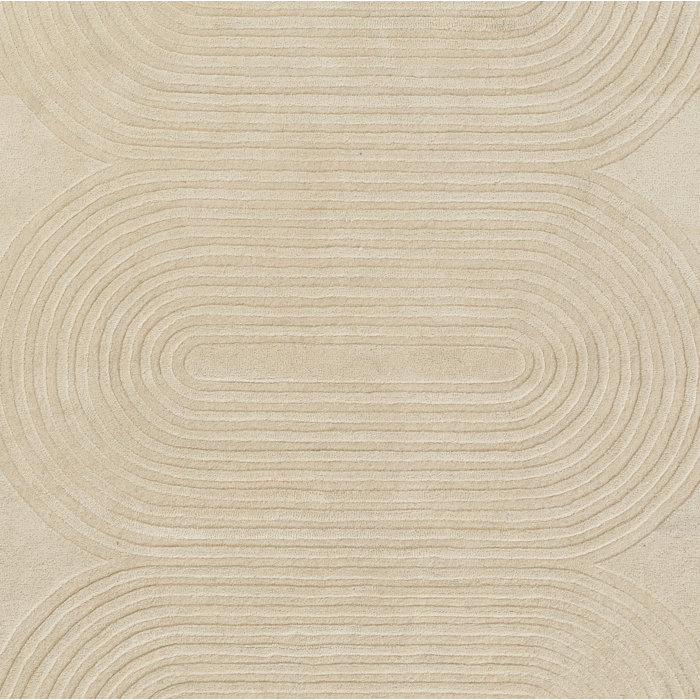 AllModern Tillie Hand Tufted Wool Solid Color Rug & Reviews | Wayfair