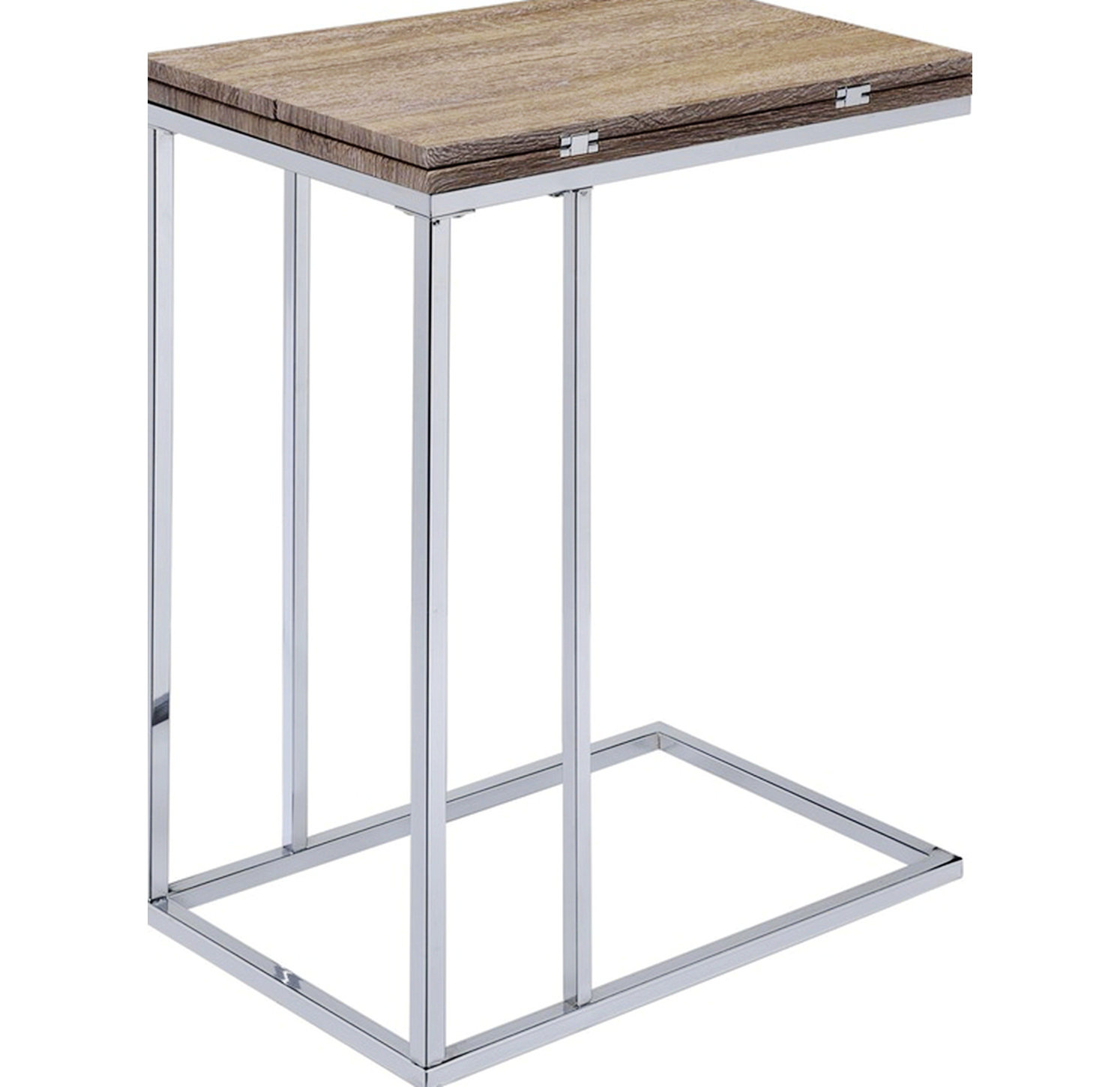 Ebern Designs Millington End Table With Extension Top, Side Table With ...