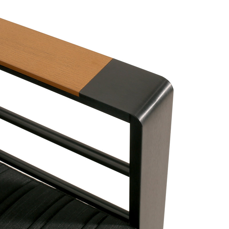 Latitude Run® Marquin Outdoor V Shape Aluminium Conversational Set with ...