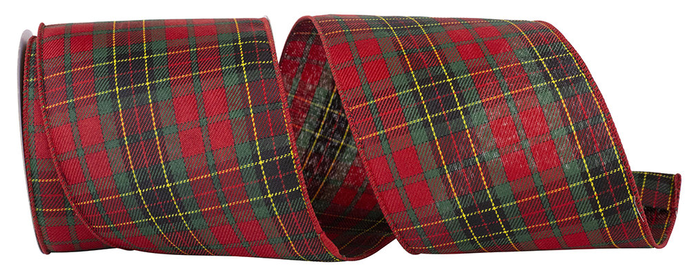 The Holiday Aisle® Box Net Jute Nestle Wired Ribbon | Wayfair