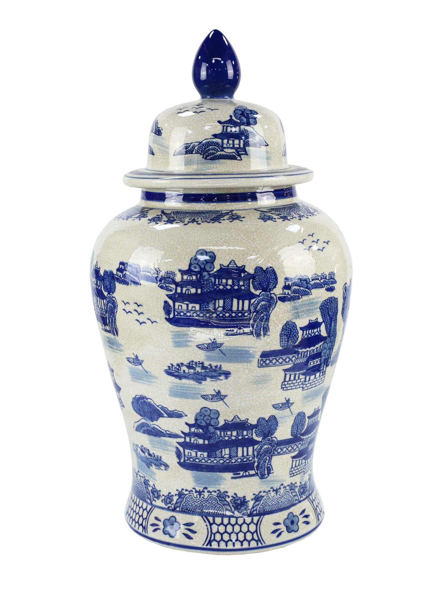 Winward Home CHINESE SHANSHUI JAR | Perigold