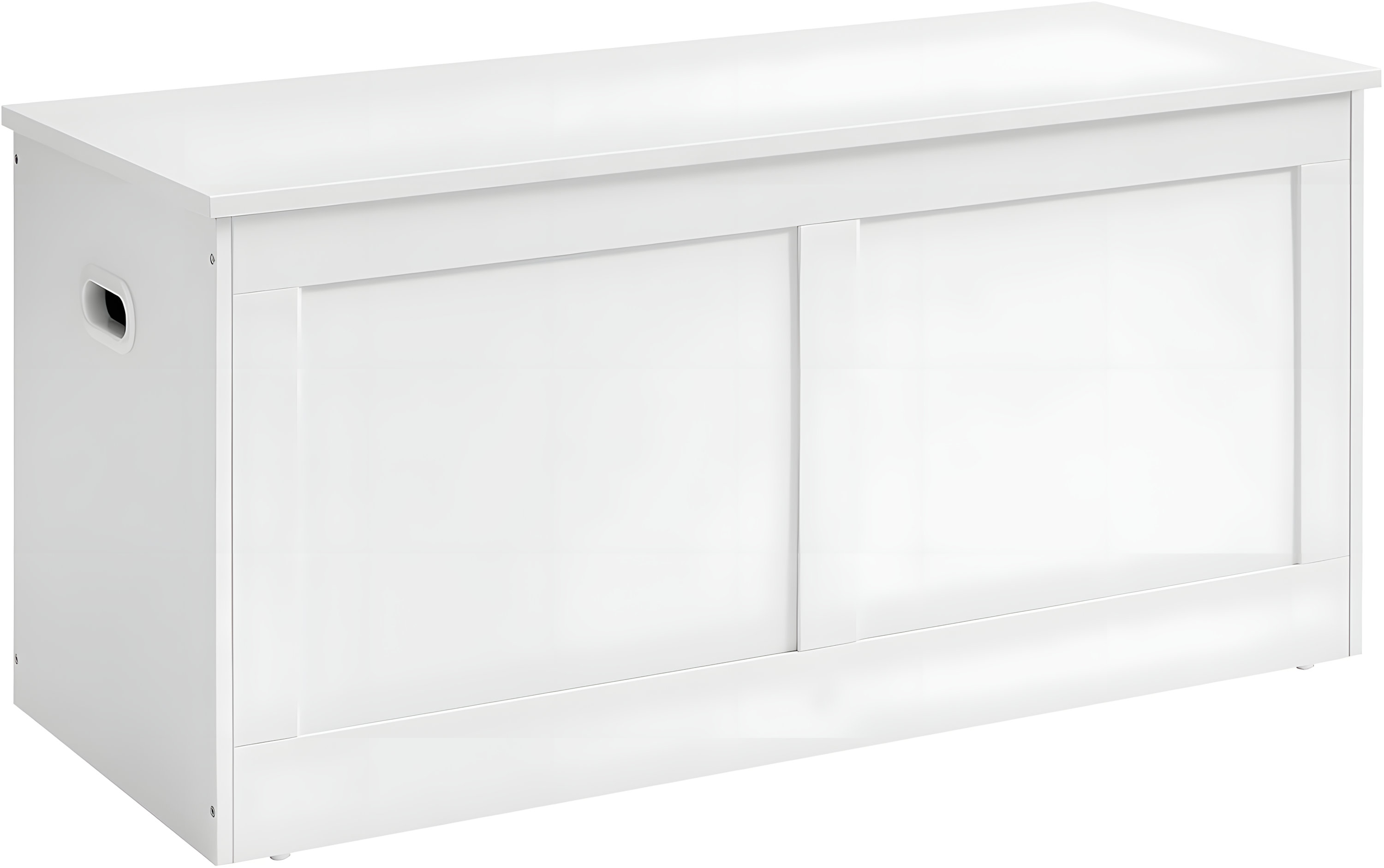 Co-t Farmhouse Style Storage Chest With Safety Hinges, Multi-Functional ...