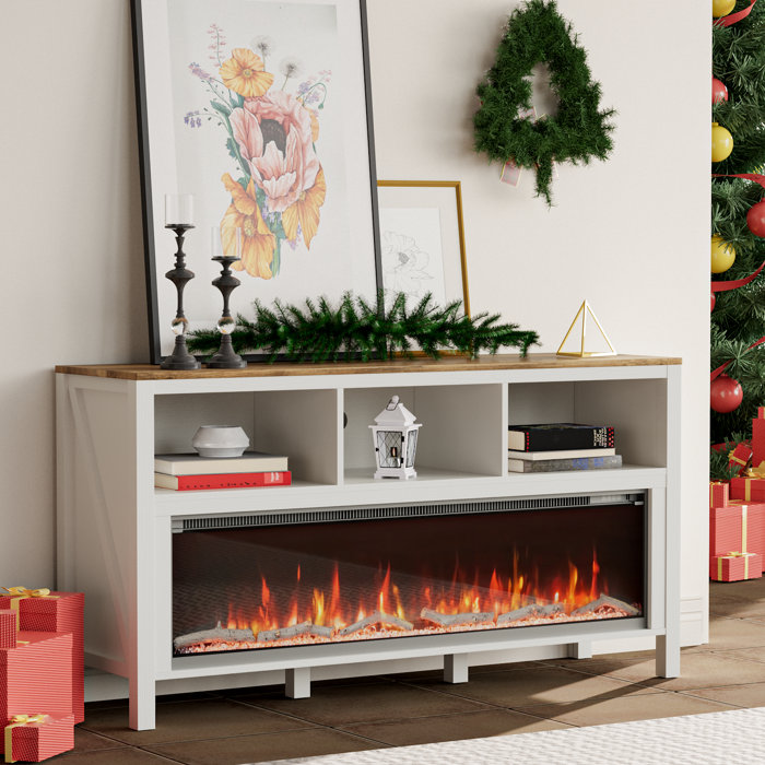 Gracie Oaks Trevaughn 55'' Media Console | Wayfair