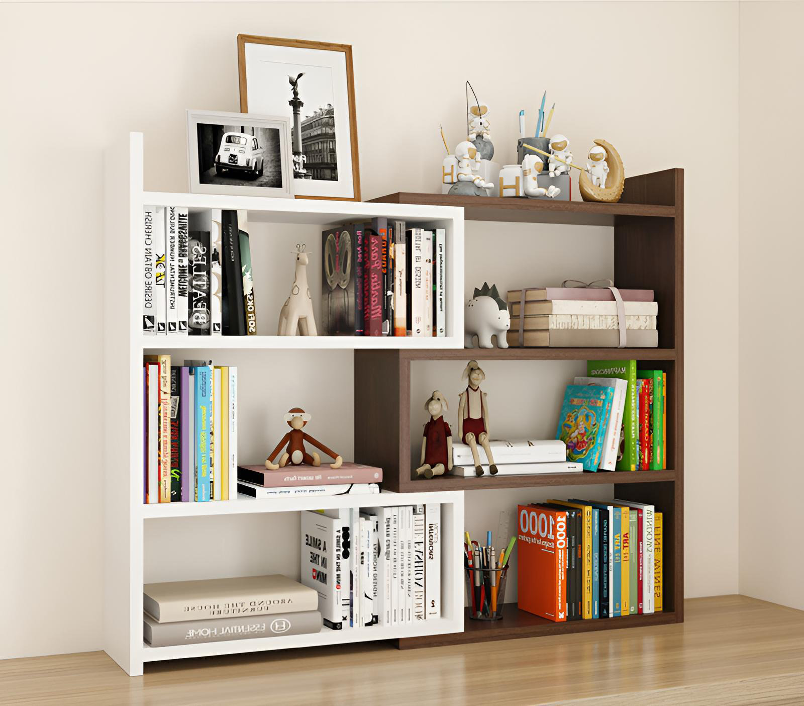 Corrigan Studio® Desktop Multi-Layer Extendable Storage Shelf - Solid ...