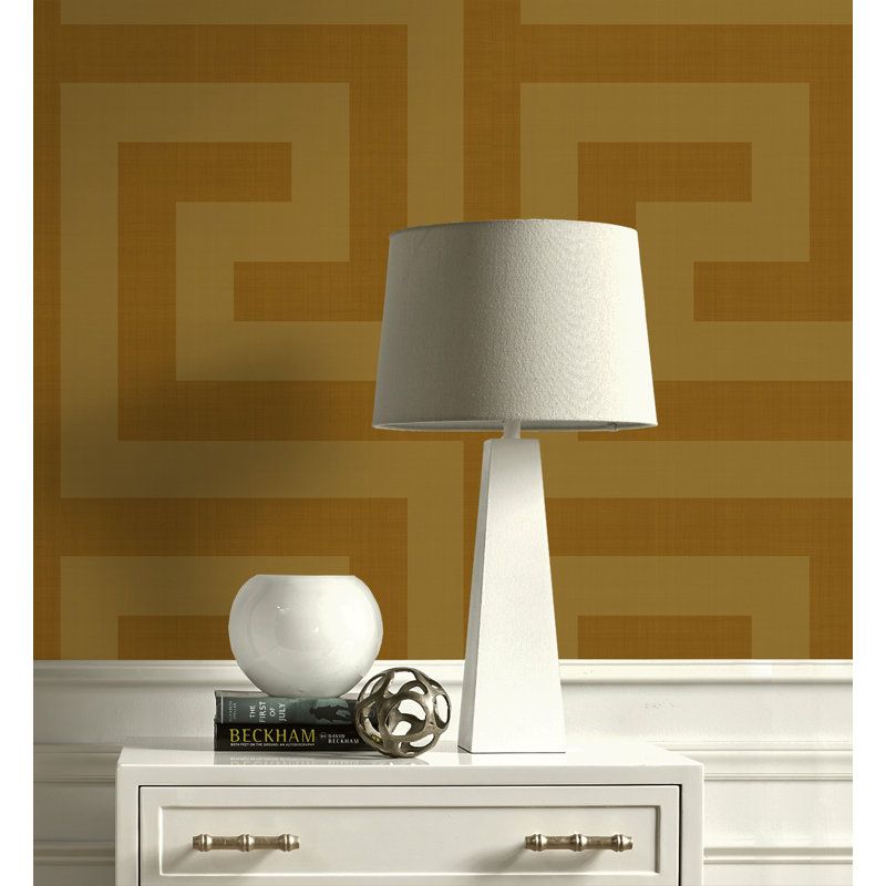Brayden Studio® Cleason Peel & Stick Geometric Roll | Wayfair