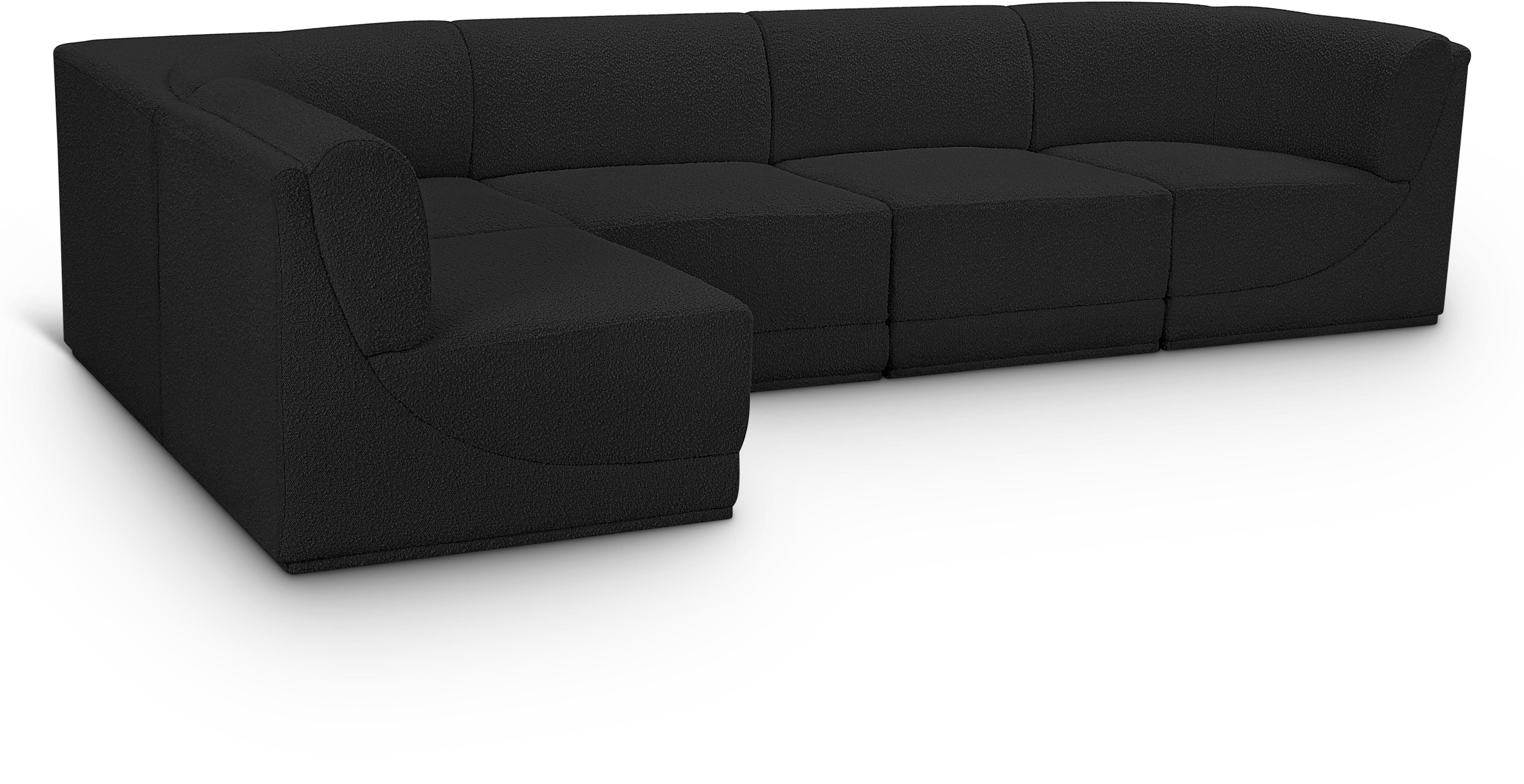 Wrought Studio™ Izick 5 - Piece Upholstered Sectional | Wayfair