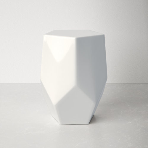 AllModern Pryce Ceramic Accent Stool | Wayfair