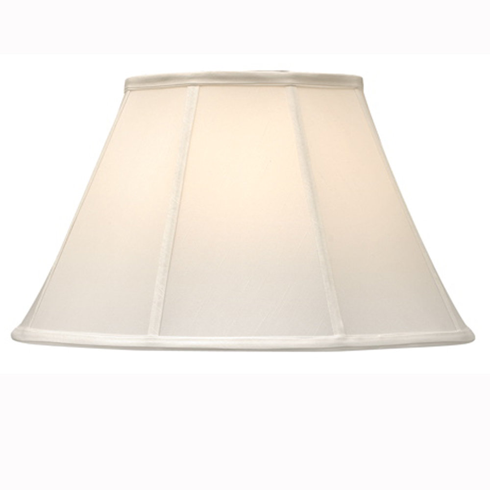 Medallion Lighting 10" H x 18" W Silk/Shantung Bell Lamp Shade ( Spider ...