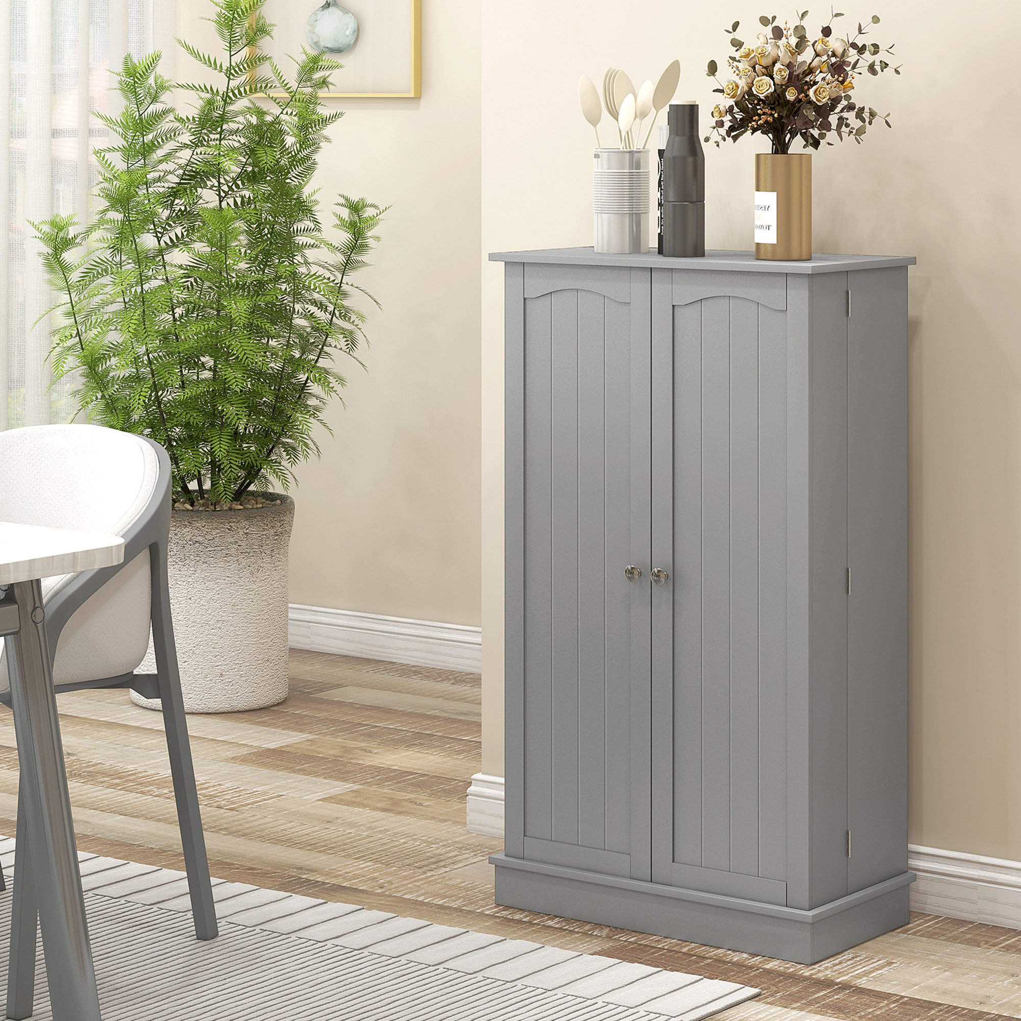 HomCom 41 Kitchen Pantry | Wayfair