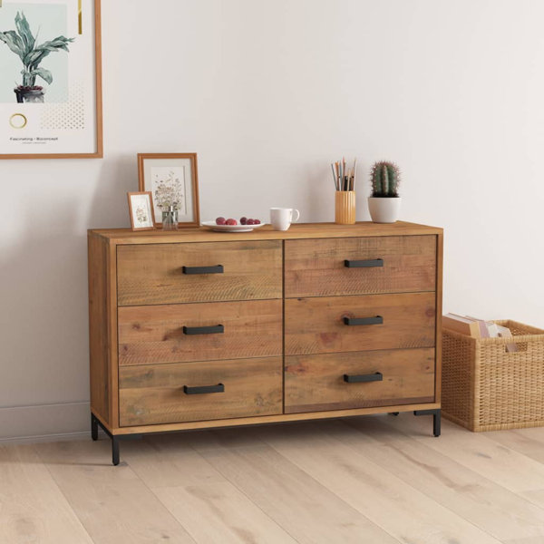 Union Rustic Jeronn 6 - Drawer Dresser | Wayfair
