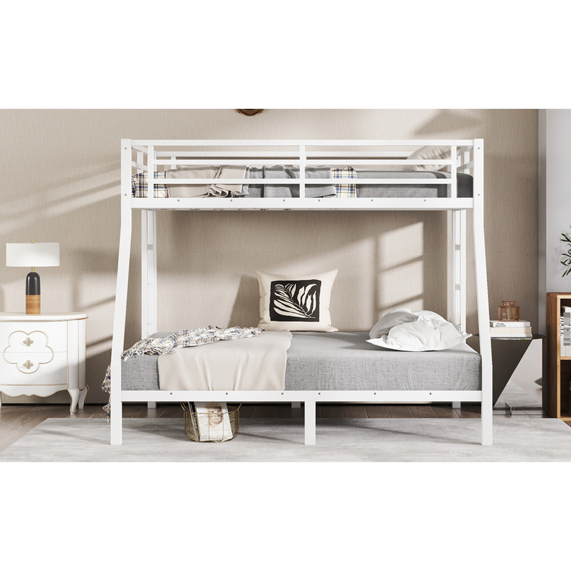 Isabelle & Max™ Twin Xl Metal Bunk Bed - Space, Strong Structural ...
