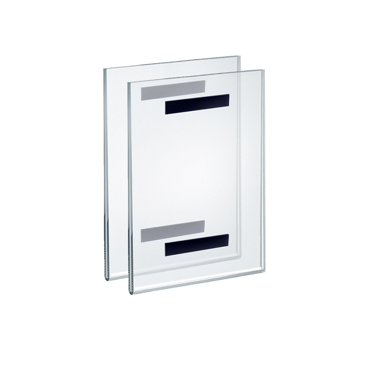 Azar Displays Clear Acrylic Magnet Back Sign Holder Frames 8.5" W x 11 ...