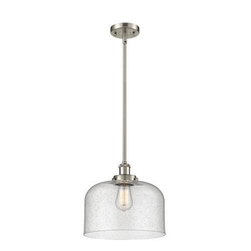 Satin Nickel Pendant Lighting You'll Love | Wayfair
