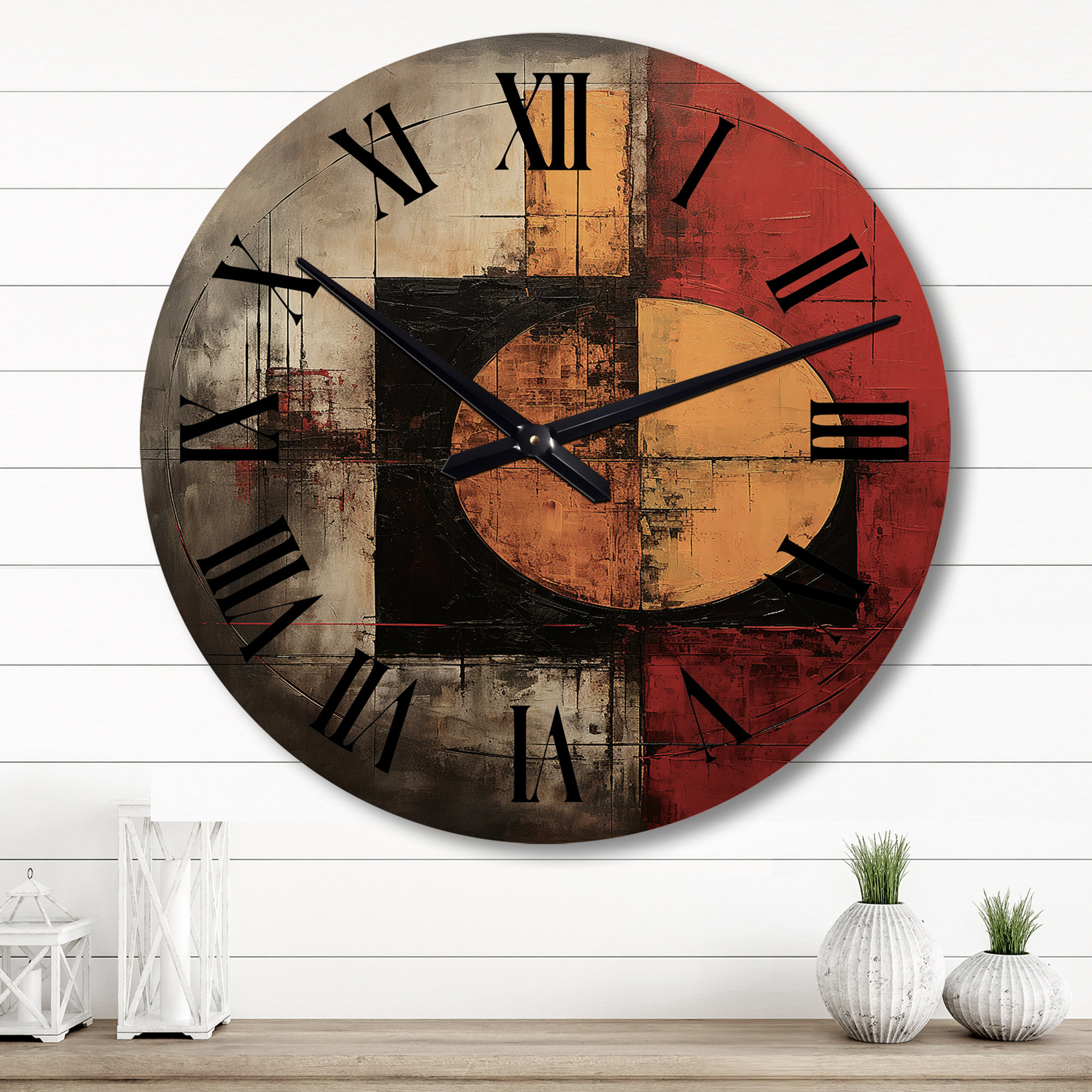 East Urban Home Belgian Dialogue with Geometric Abstraction VI - Modern ...