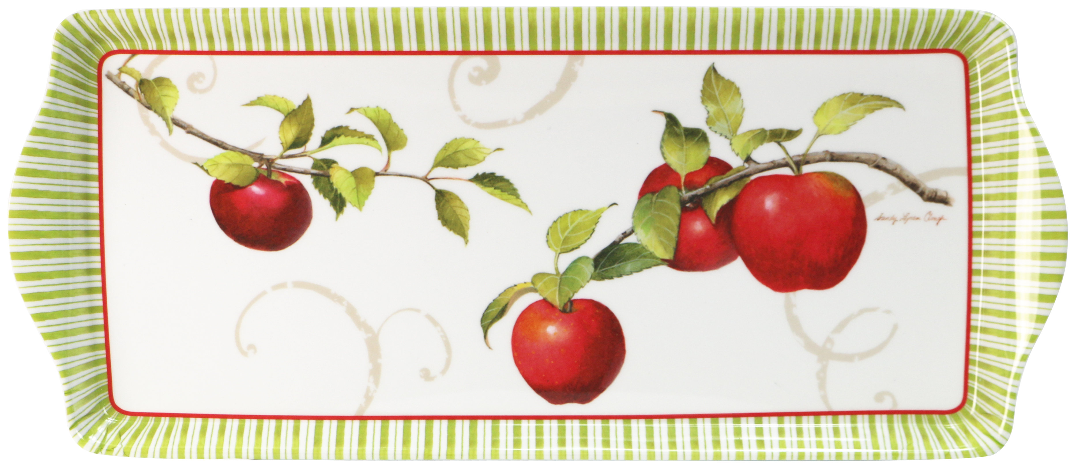 Corelle Reston Lloyd Melamine Plastic Tidbit Tray, BPA-Free, Food Safe ...