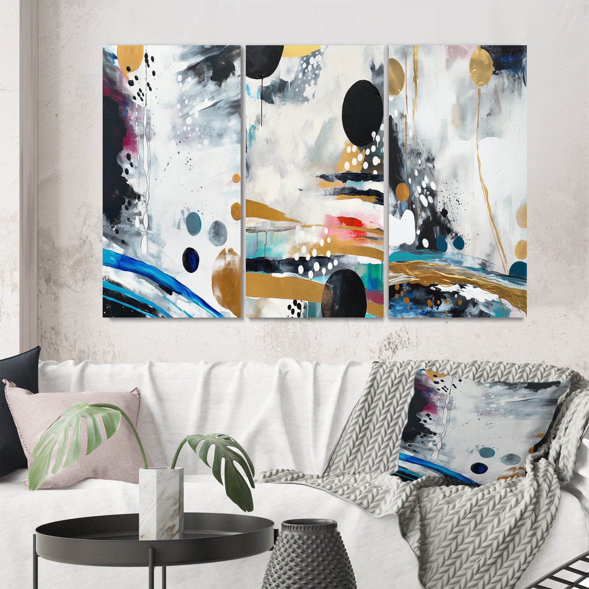 Ivy Bronx Discovering the Magic of Boho - 3 Piece Print Set | Wayfair