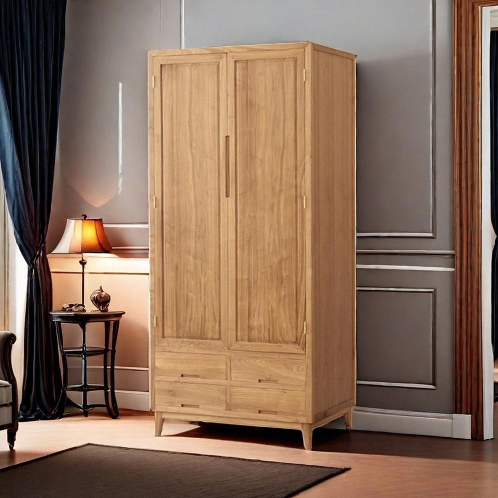Parttlion Chinese style modern simple wardrobe | Wayfair
