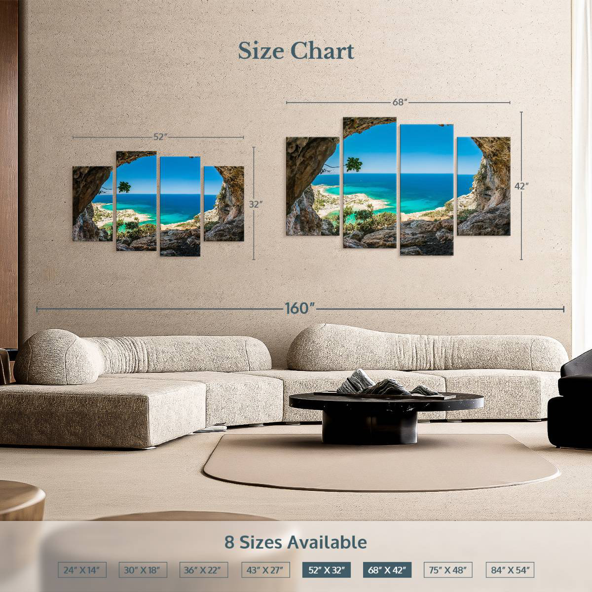 Elephant Stock Crete Cave Beach View - Wayfair Canada