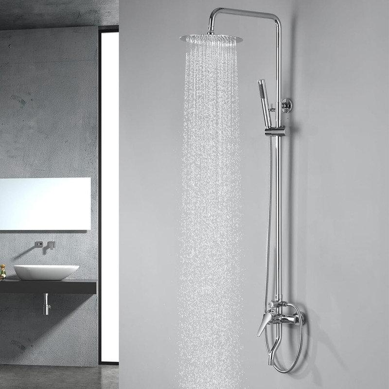 JASODI Shower Faucets Sets Complete, Shower System - Outdoor Shower Kit ...