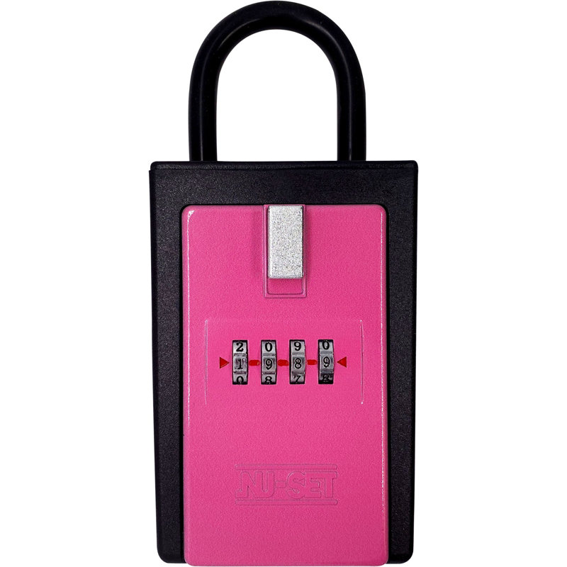 NU-SET 4 Digit Number Combination Lock | Wayfair