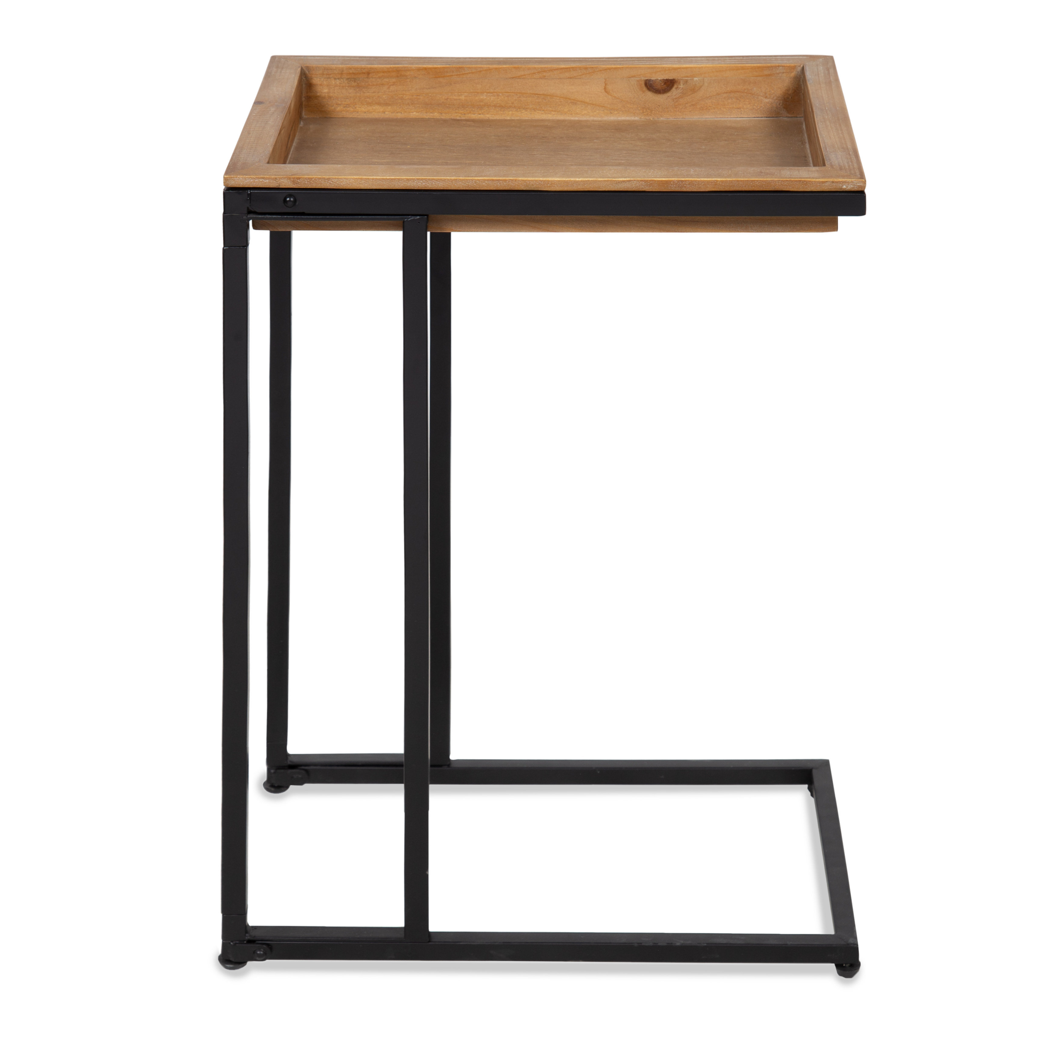 Gracie Oaks Ironton Tray Top Frame End Table & Reviews | Wayfair