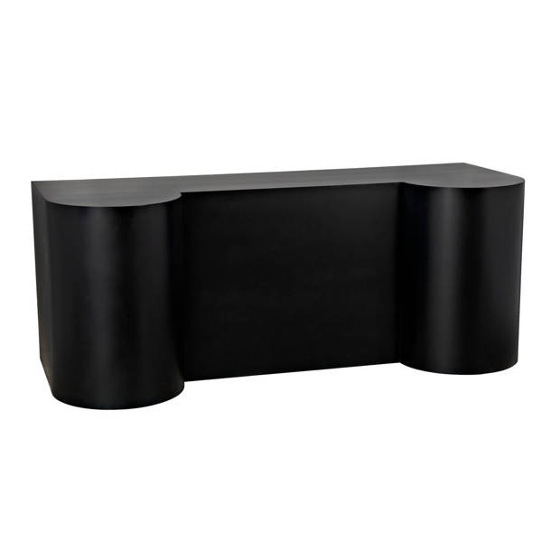 Noir Cubist Geometric Bookcase - Wayfair Canada