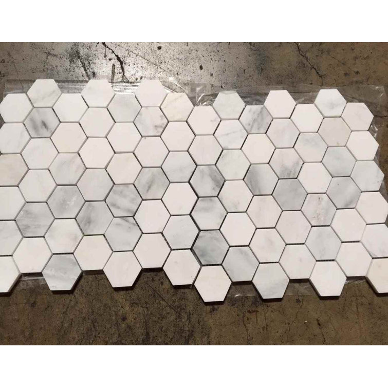 Stone & Tile Shoppe, Inc. Oriental Marble Linear Mosaic Wall & Floor ...