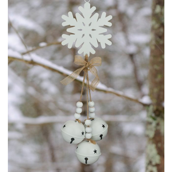 Regal Art & Gift Bells Ornament - Snowflake | Wayfair