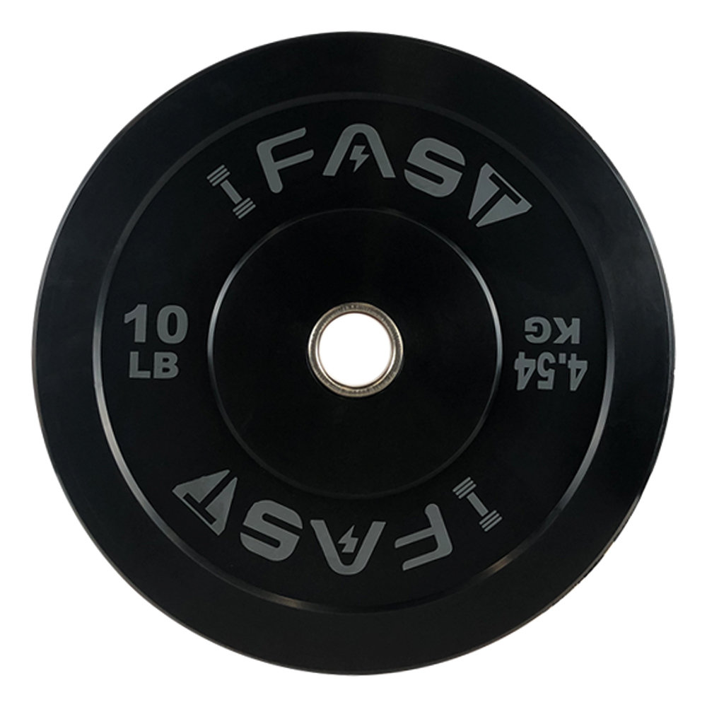 Vandia Heavy-duty Olympic Bumper Plates – Rubberized With Steel Insert ...