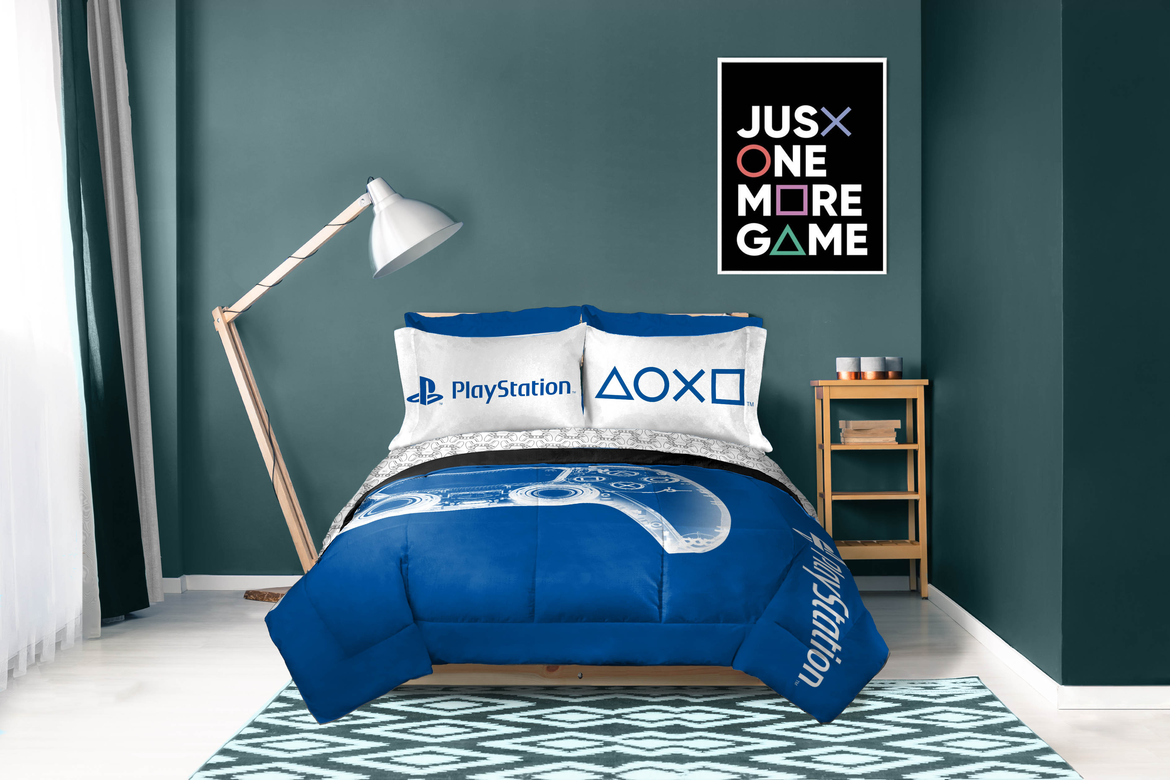 Sony Playstation X Ray Queen Bed Set With Sham - Wayfair Canada