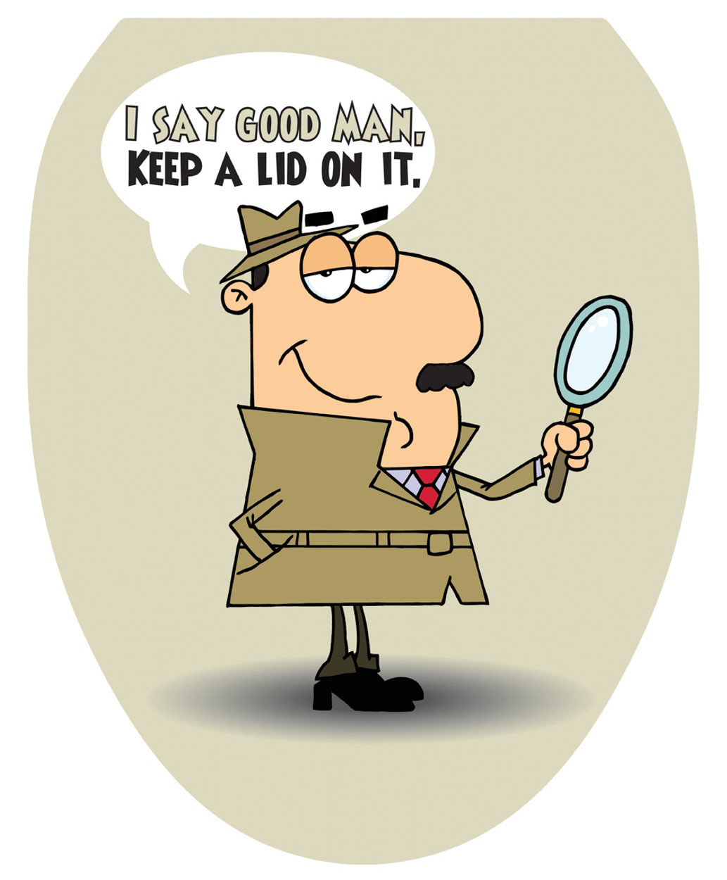 Toilet Tattoos Funny Inspector Toilet Seat Decal –Toilet Tattoos ...