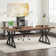 Gracie Oaks Metal Base Computer Desk & Reviews | Wayfair
