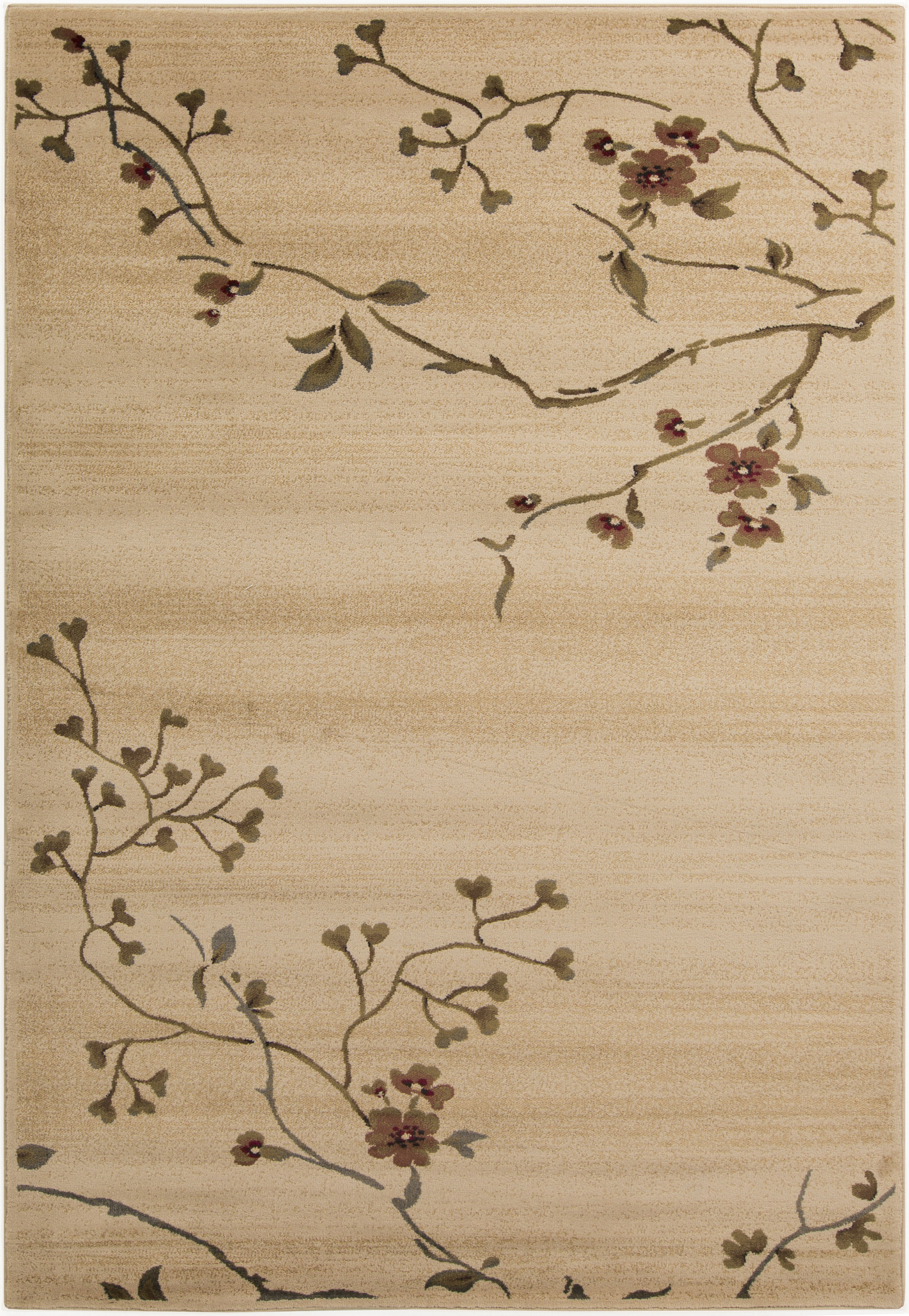 SURYA Riley Beige Area Rug | Wayfair