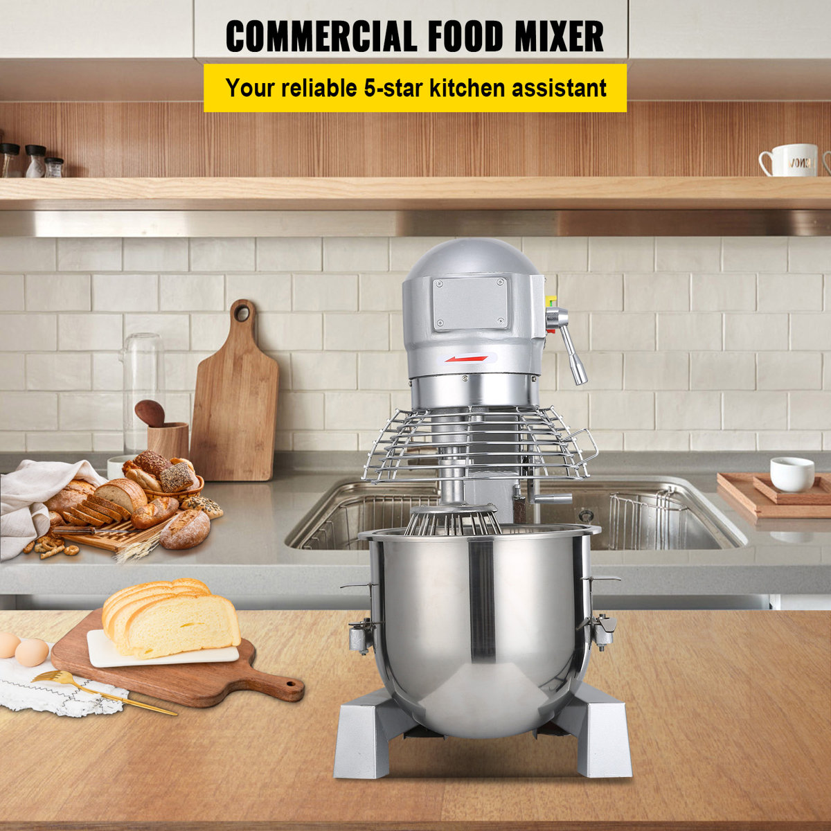 VEVOR 3 Speed 30 Qt. Stand Mixer & Reviews | Wayfair