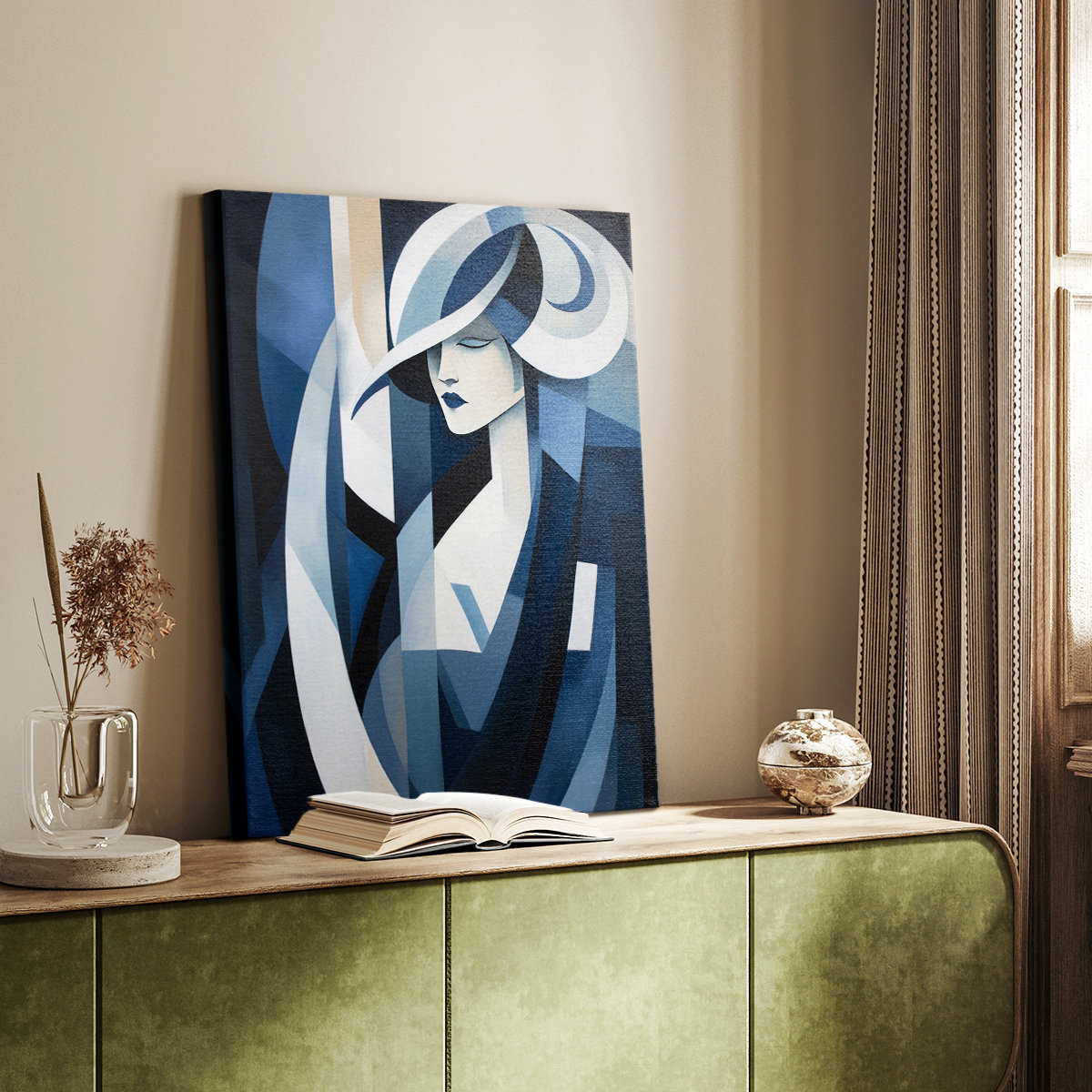 Astoria Grand WOMEN Series XLI -Premium Gallery Wrapped Canvas -Ready ...