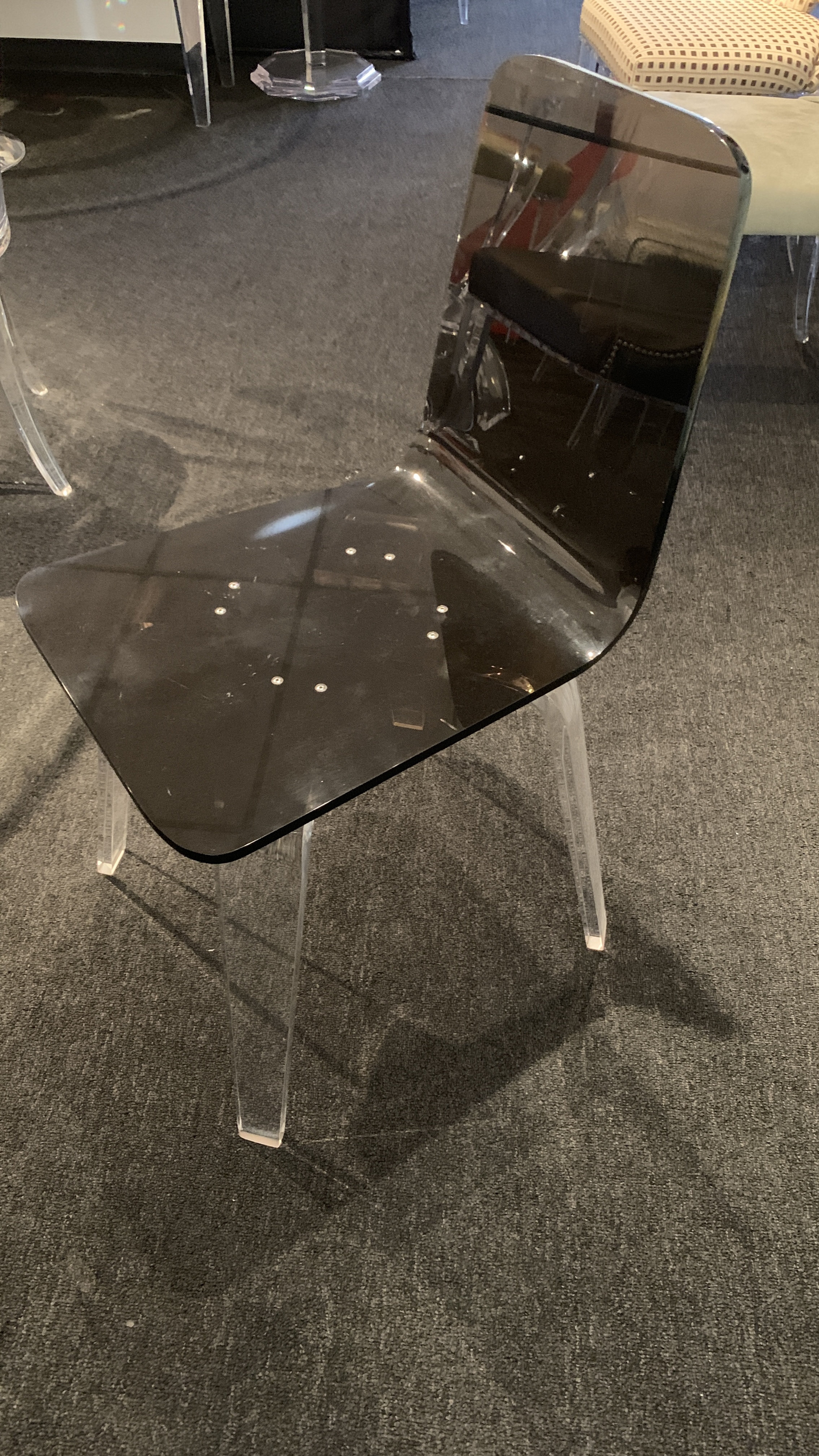 Brayden Studio® Aunye Side Chair in Clear | Wayfair