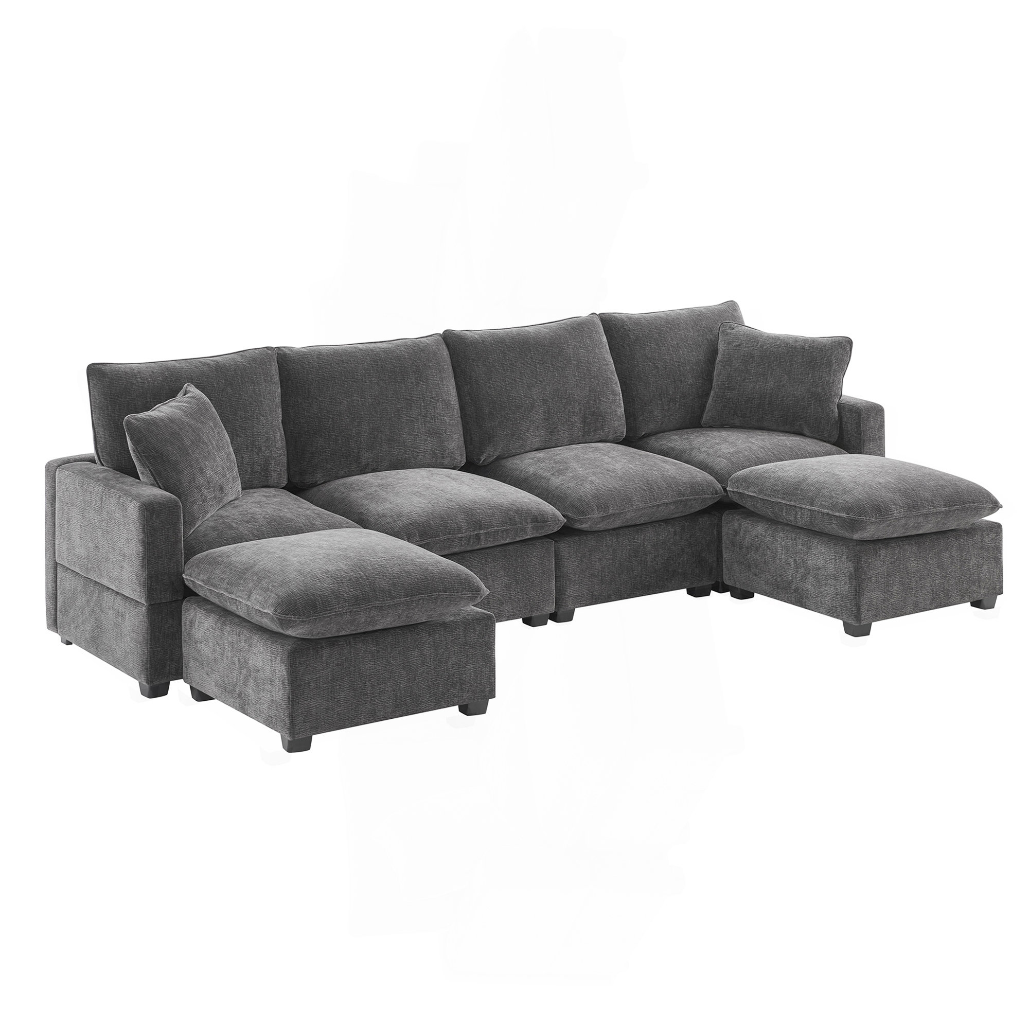 Latitude Run® 110*57" Modern U Shape Modular Sofa | Wayfair
