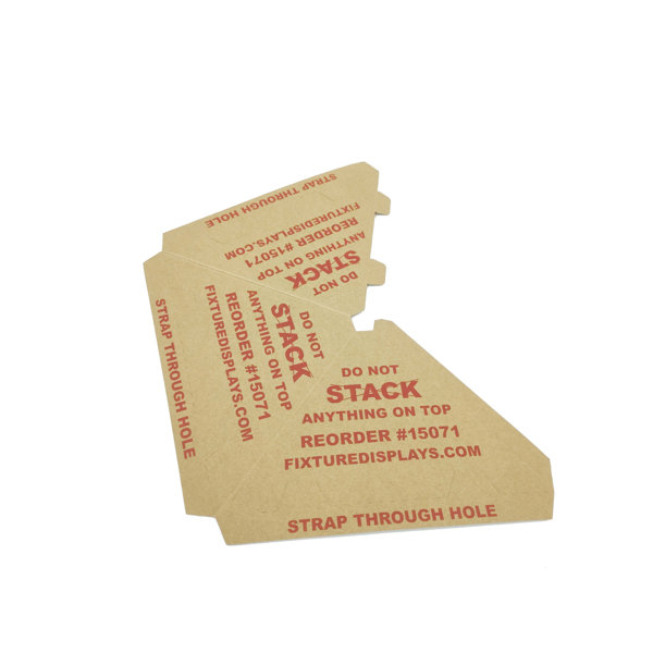 FixtureDisplays 20 Pieces Do Not Stack Sign Corrugated Signage Pallet ...