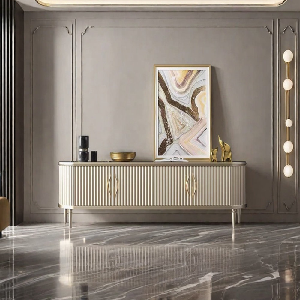 Wu's StylishVault Light luxury high-end design sense TV cabinet ...