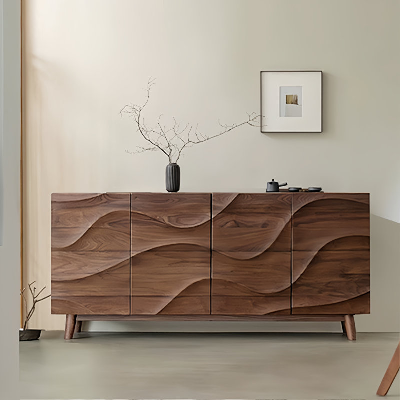 Loon Peak® 59" Wide Side Board With Solid Wood Legs & Reviews | Wayfair