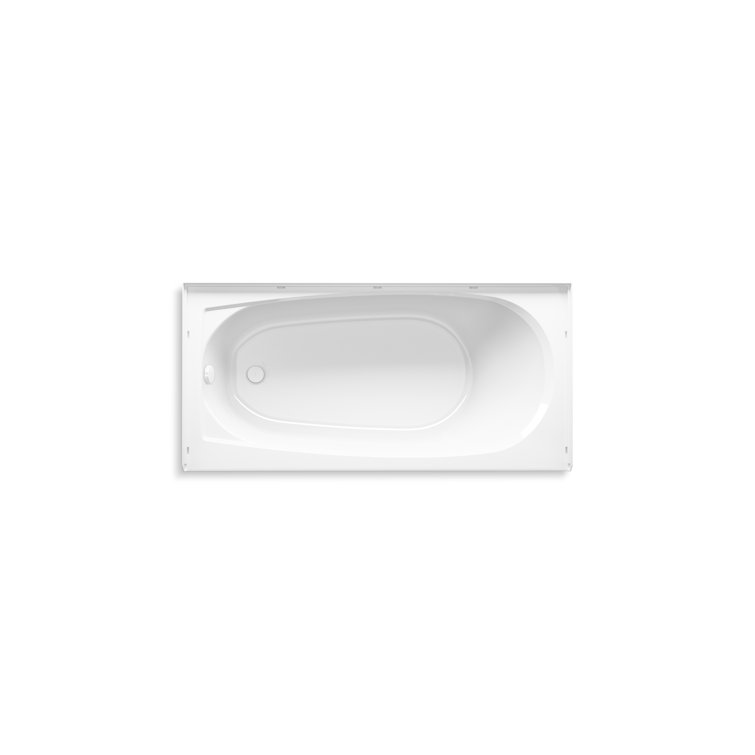 Sterling by Kohler Performa 2 60'' x 29'' Alcove / Tile In Soaking ...