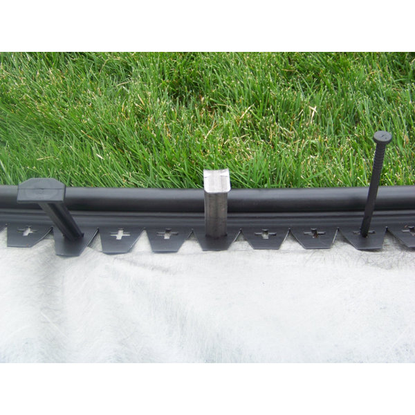 Valley View 2'' H x 21.5'' W Black Vinyl Lawn Edging & Reviews | Wayfair