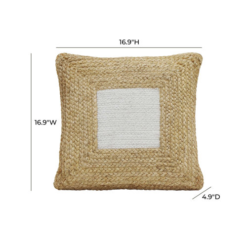 Jute Throw Pillows You'll Love | Wayfair