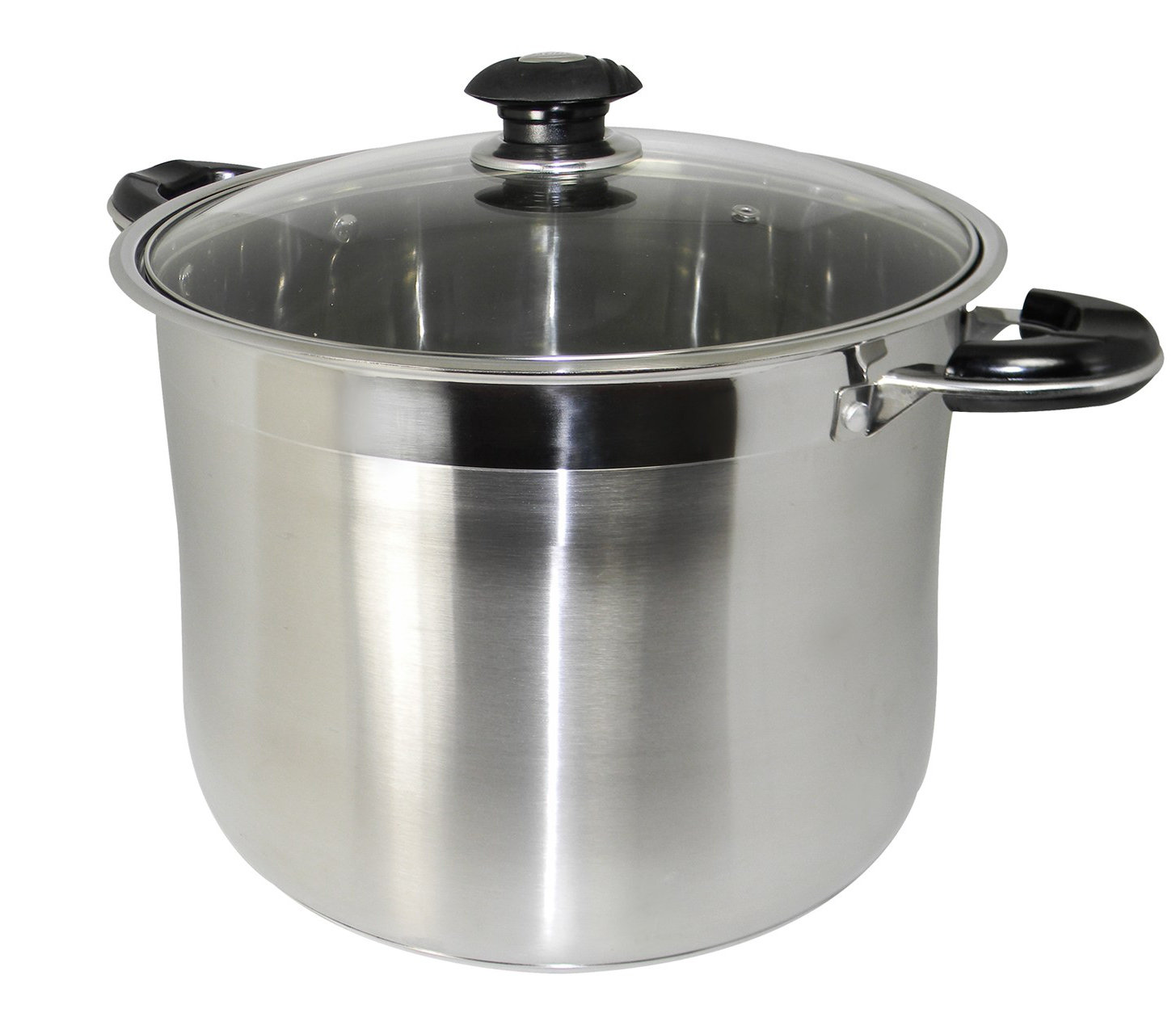 Prime Pacific Prime Pecific 24-qt. Tri-Ply Clad Heavy Duty Gourmet ...