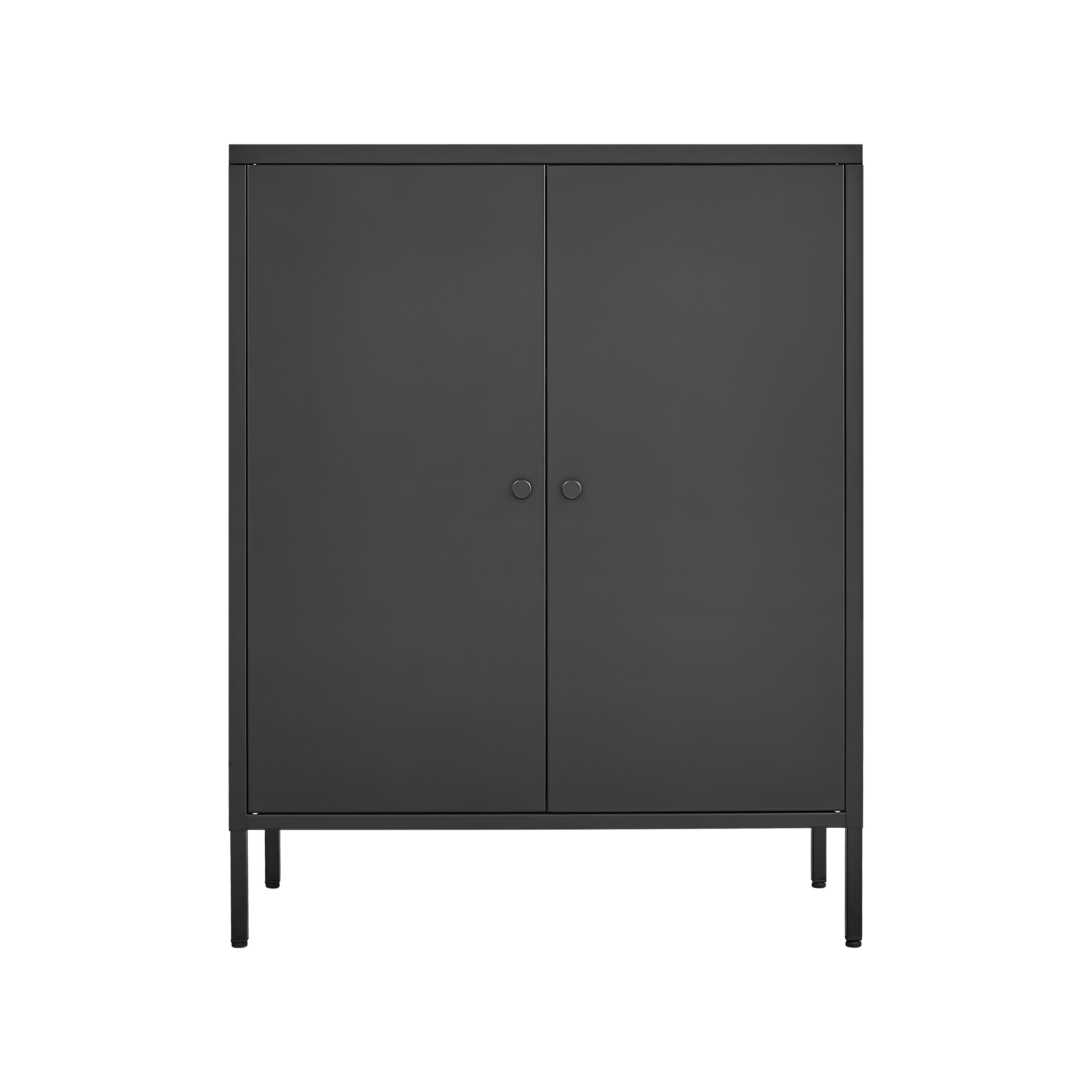 WANDINGT Kitchen Buffet Server Table Accent Sideboard Cupboard Server ...